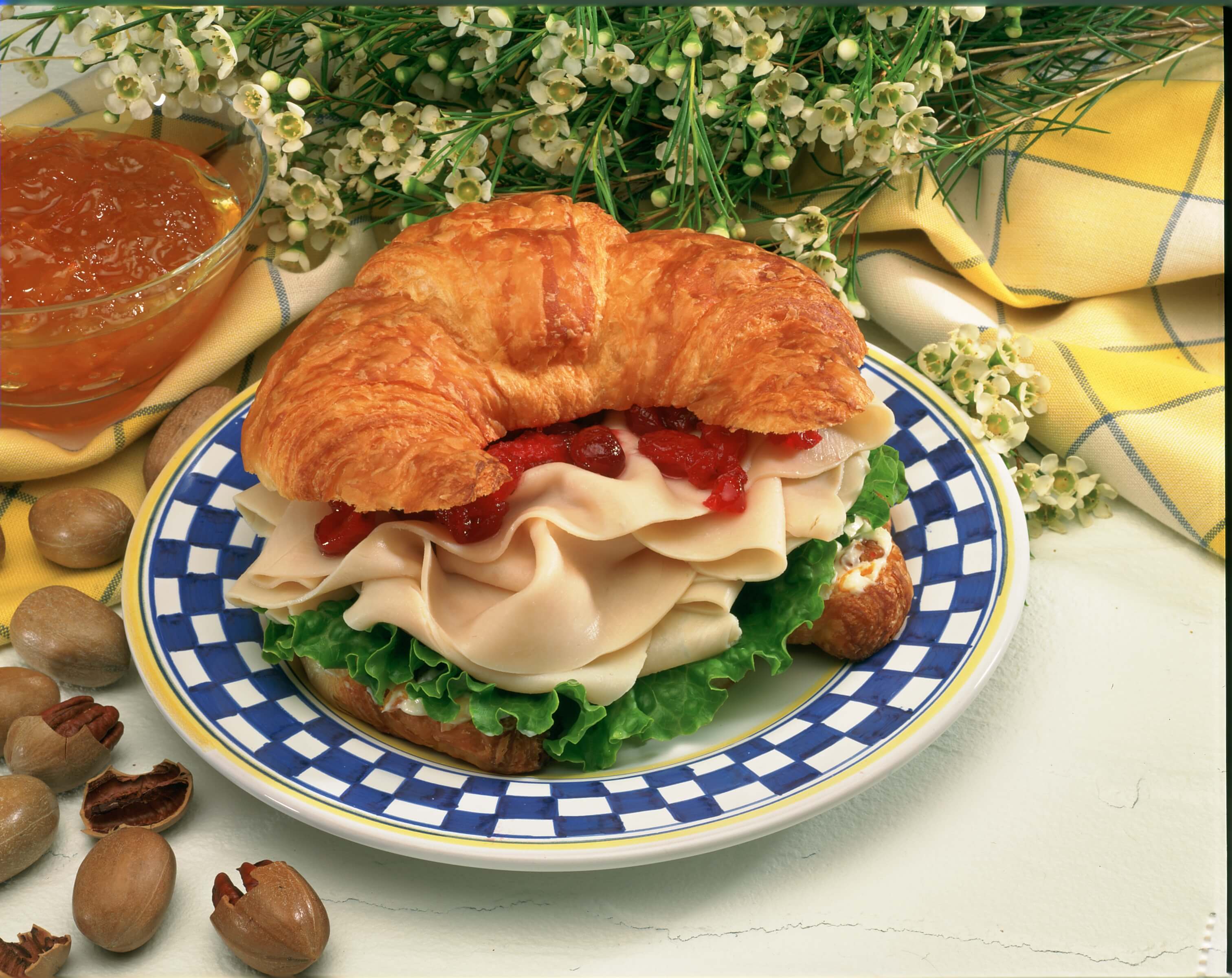Turkey Cranberry Croissant Recipe - National Turkey Federation