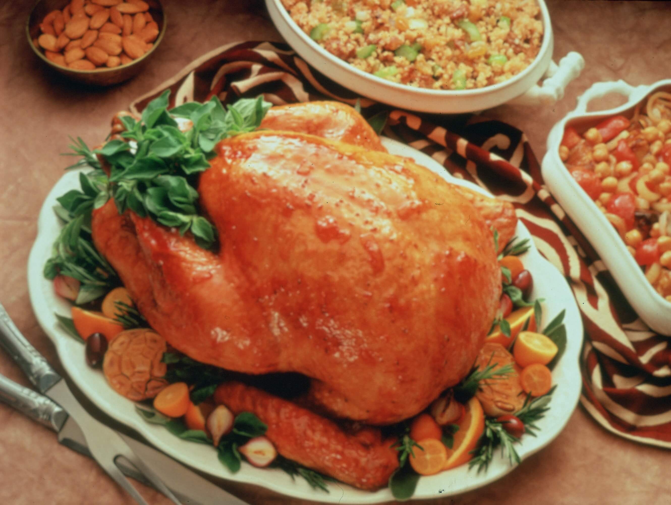 Winter Fruit Glazed Turkey Recipe - National Turkey Federation