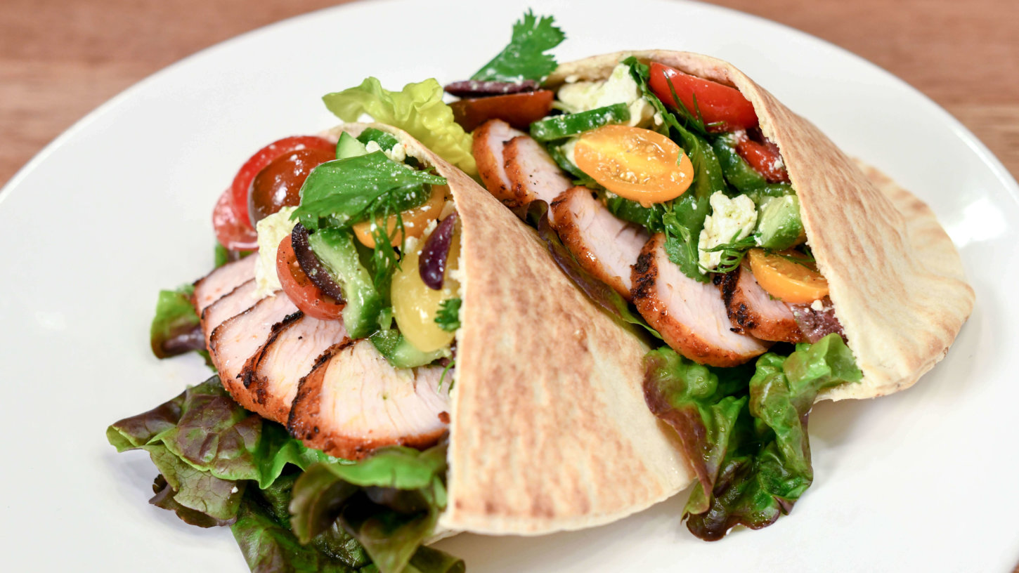 Moroccan Turkey Pita Sandwiches Recipe - National Turkey Federation