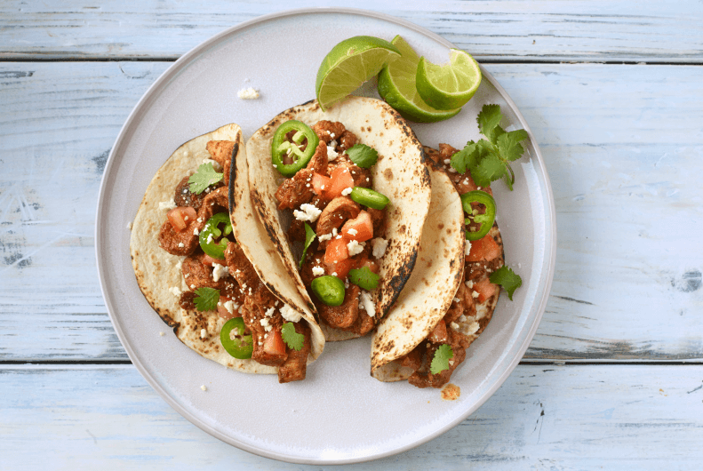 Chunky Santa Fe Turkey Tacos Recipe - National Turkey Federation