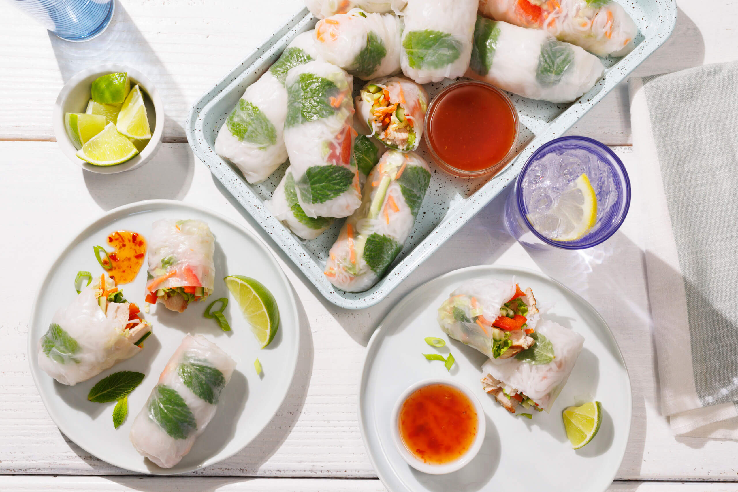 Grilled Turkey Summer Rolls Recipe - National Turkey Federation